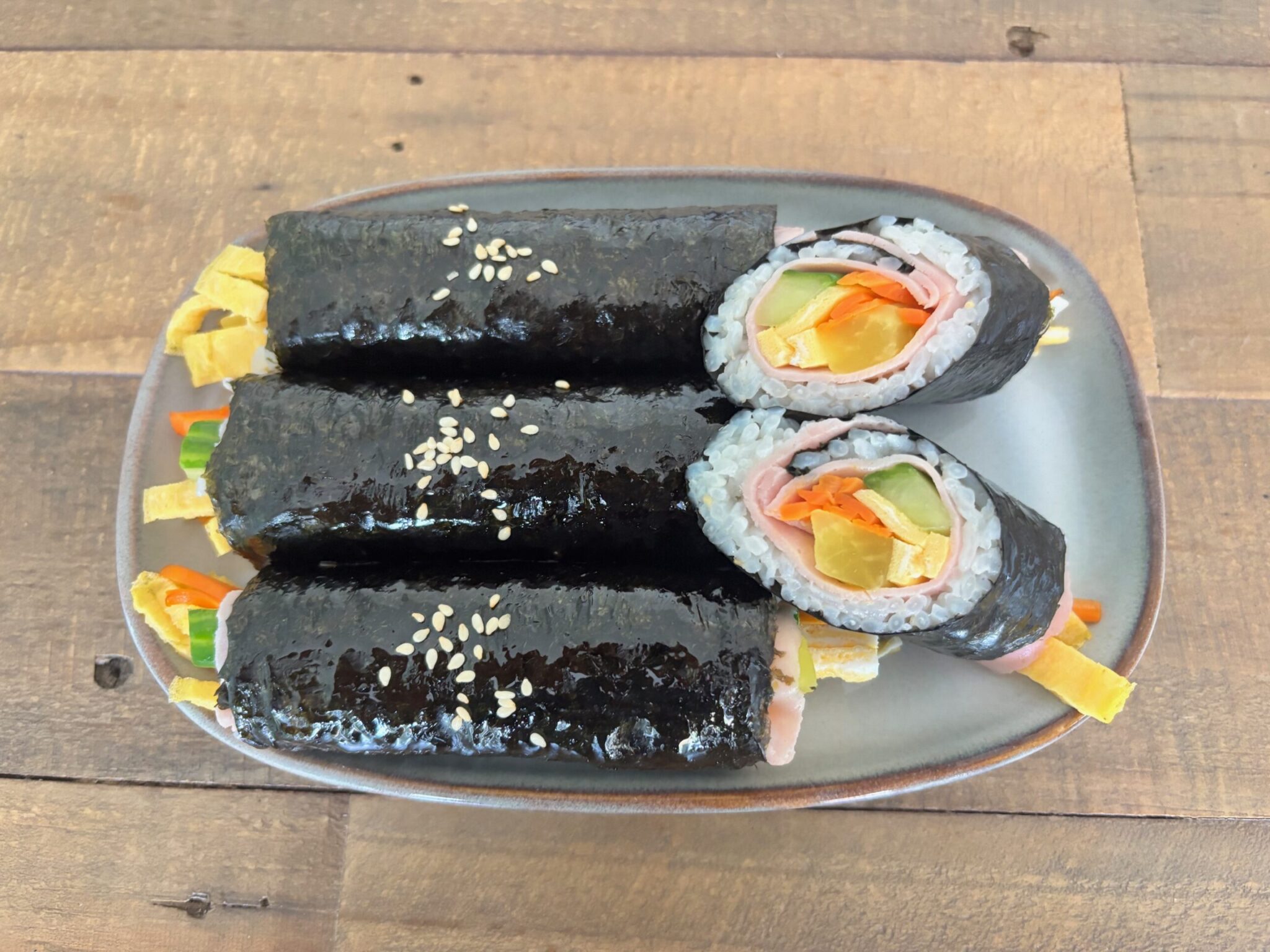 Easy Mini Kimbap(Korean Bite-Size Kimbap for Lunch or Snack) – The K ...